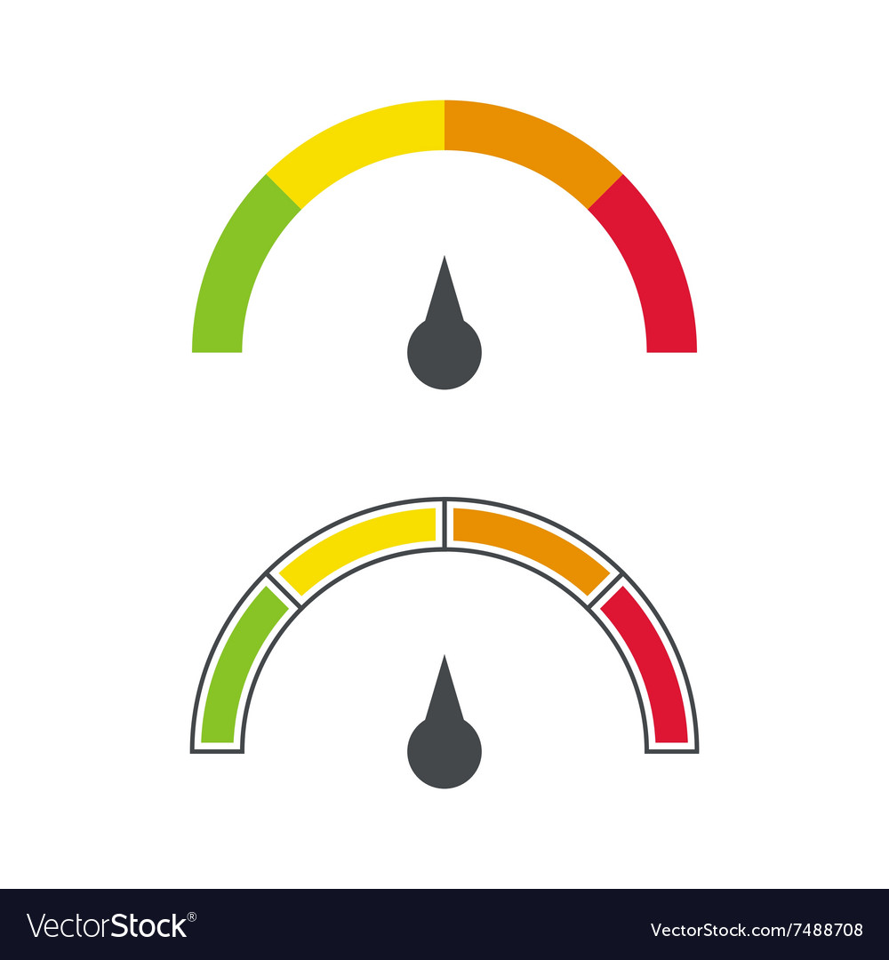 The Measuring Device Royalty Free Vector Image