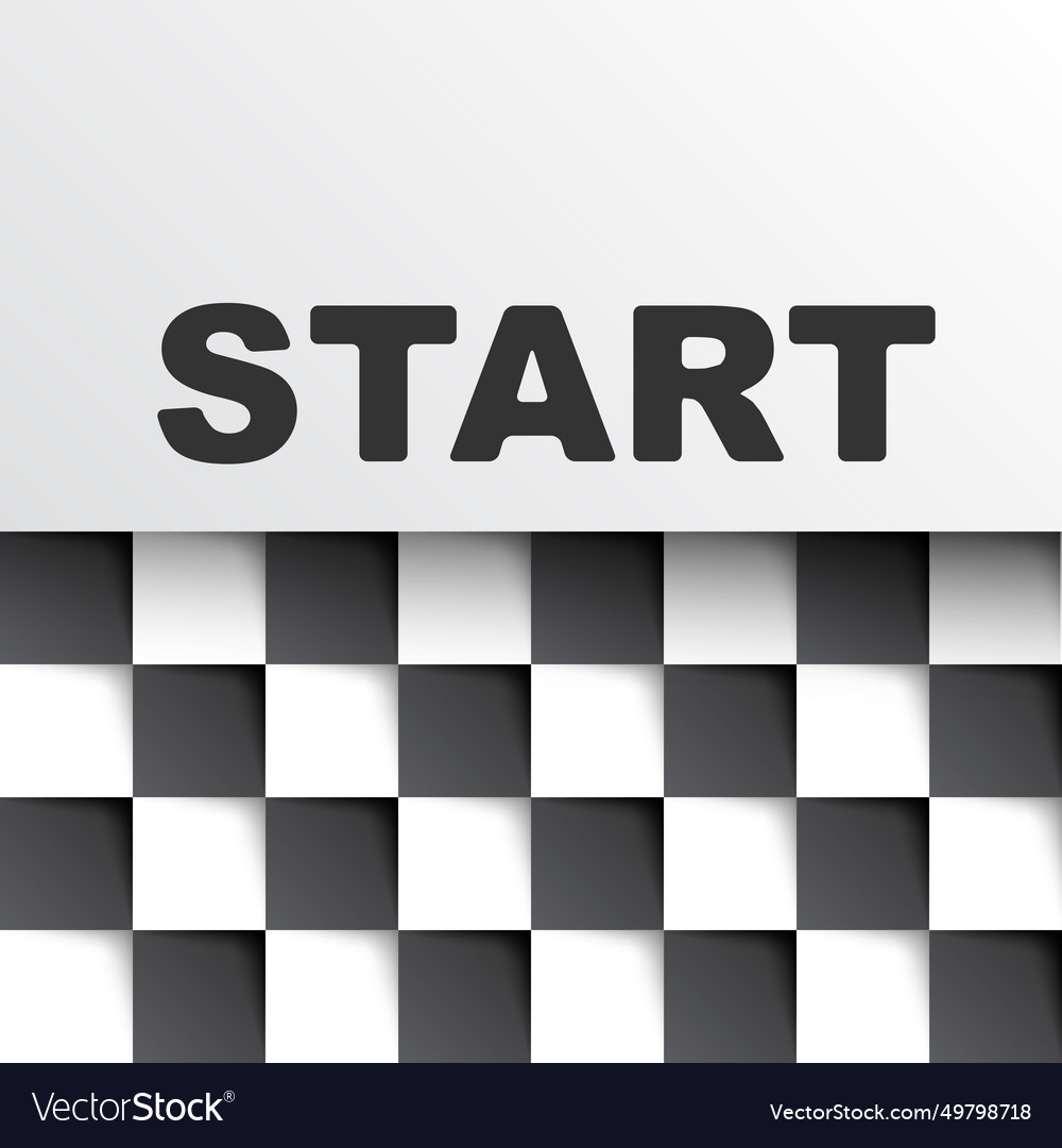 Black and white start background Royalty Free Vector Image