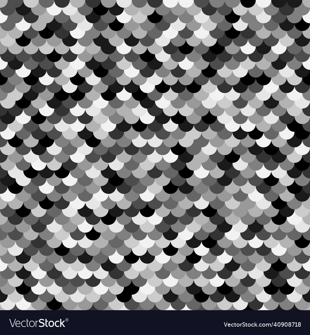 Seamless gray chain mail dragon scales Royalty Free Vector