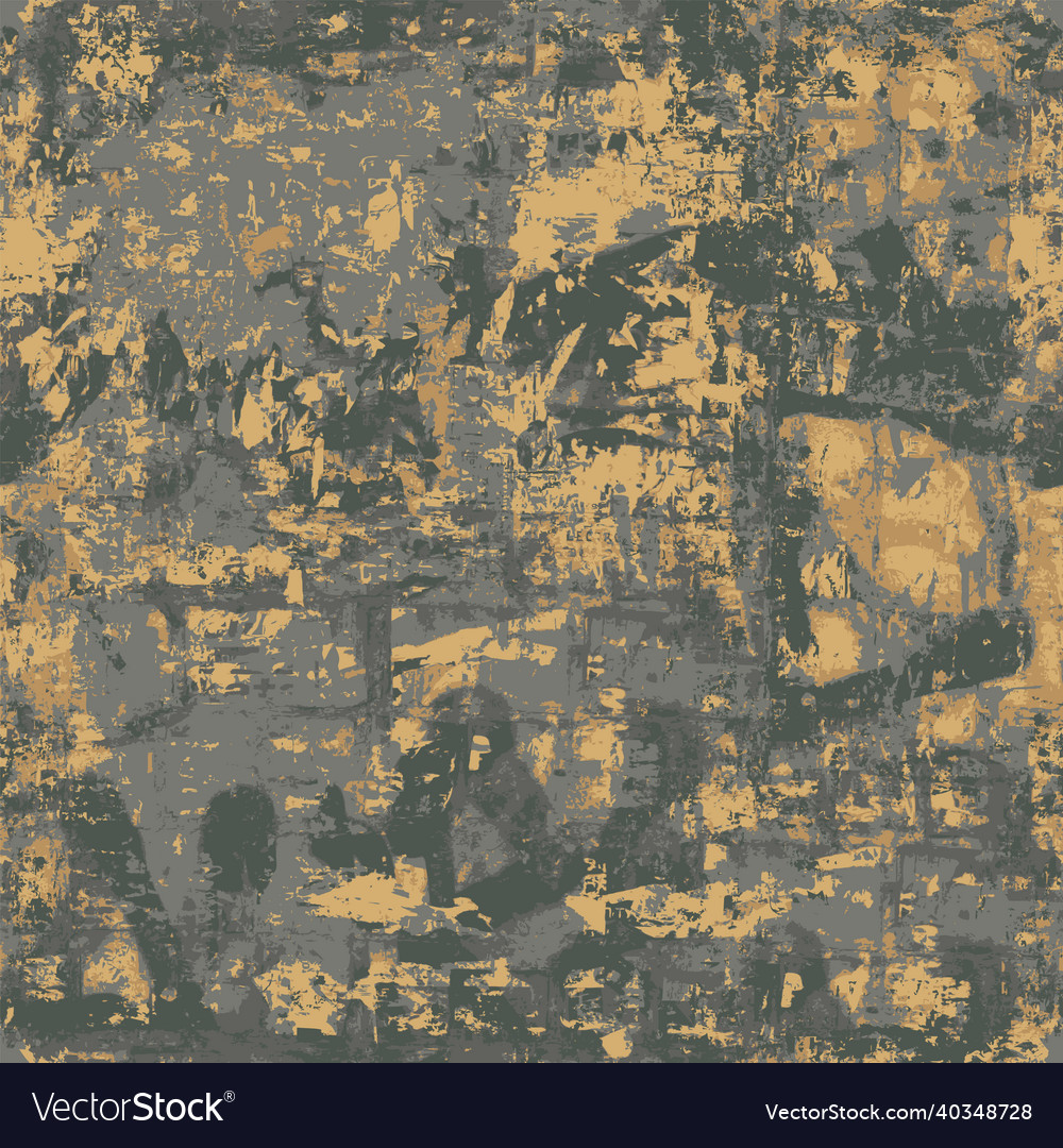 Abstract seamless pattern in the grunge style Vector Image