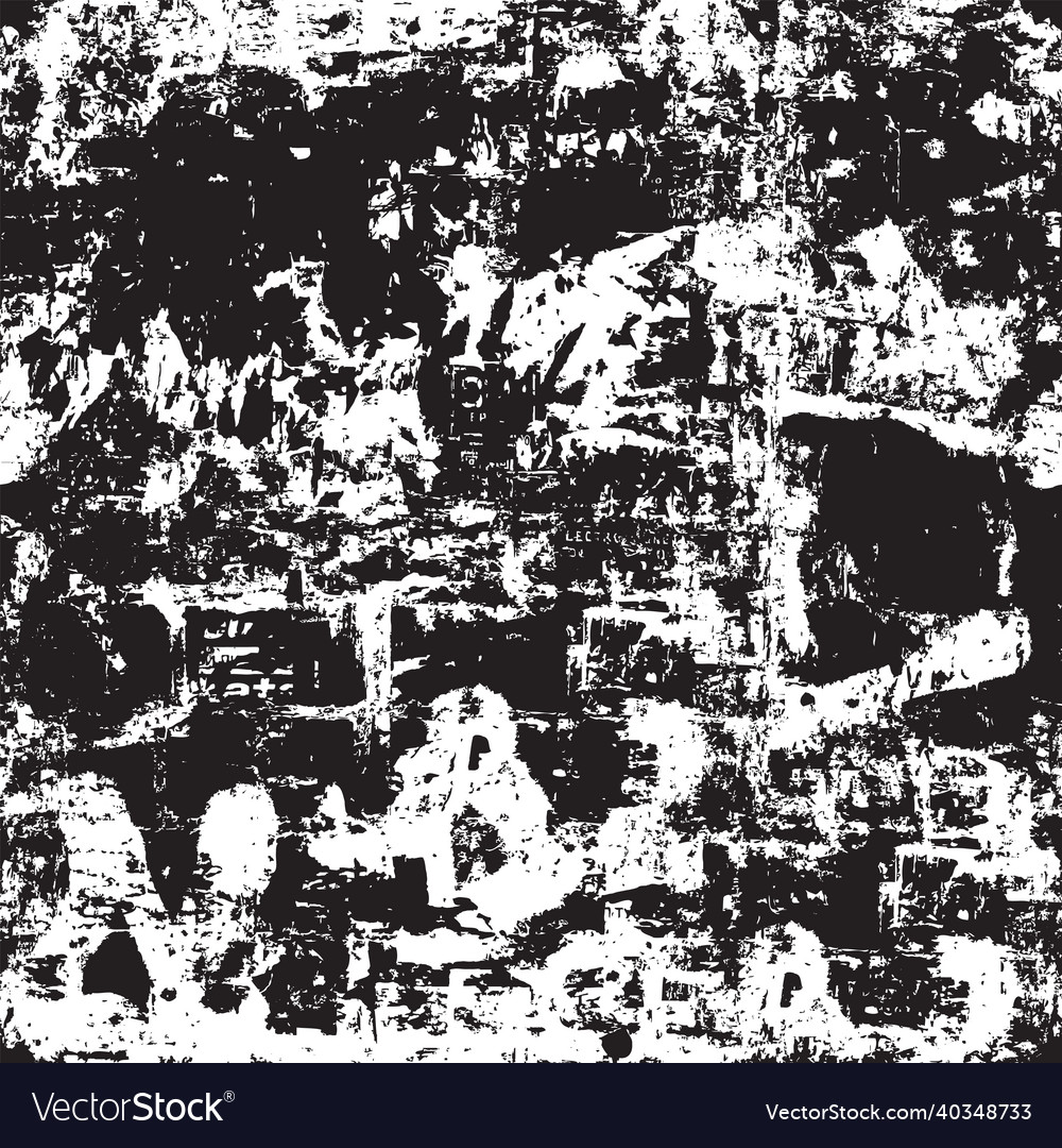 Abstract seamless pattern in the grunge style Vector Image