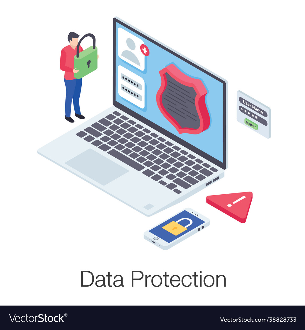 Cyber security Royalty Free Vector Image - VectorStock