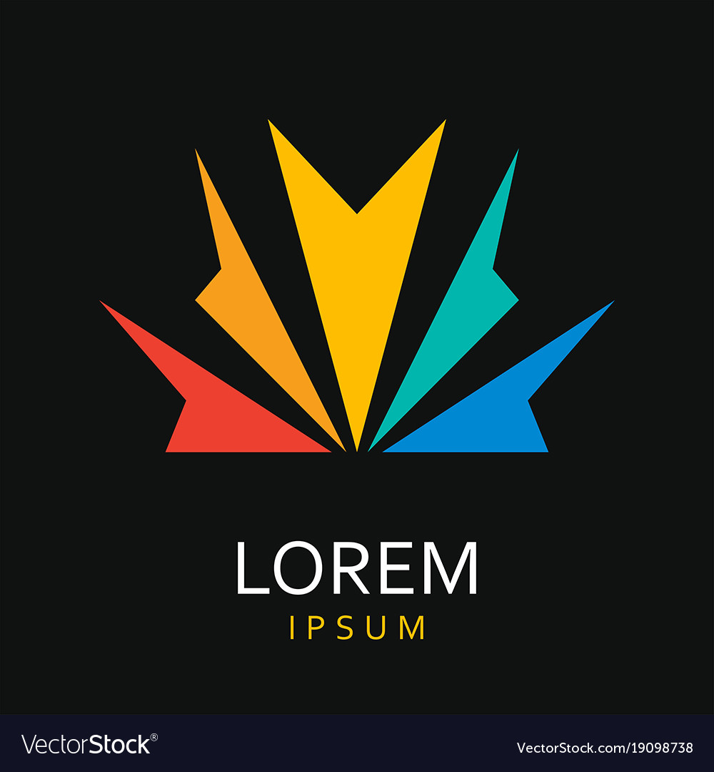 Abstract logo Royalty Free Vector Image - VectorStock