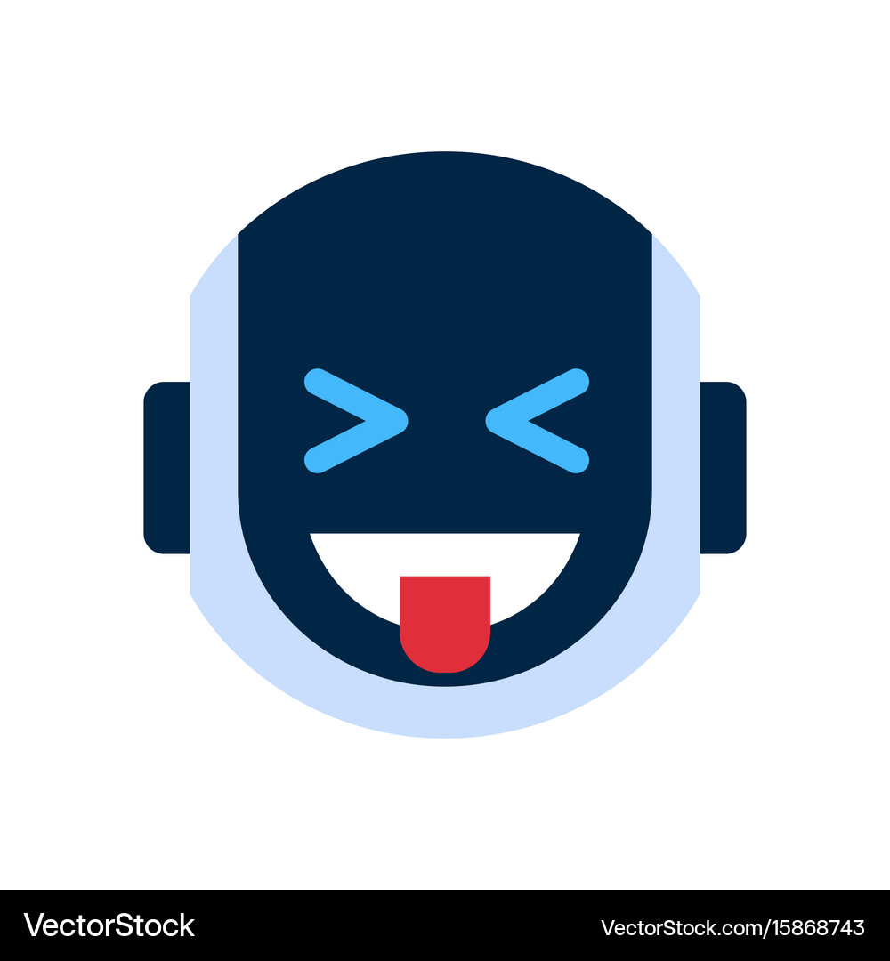 Robot Face Logo Logo Head Transformer Deceptids New Vector: