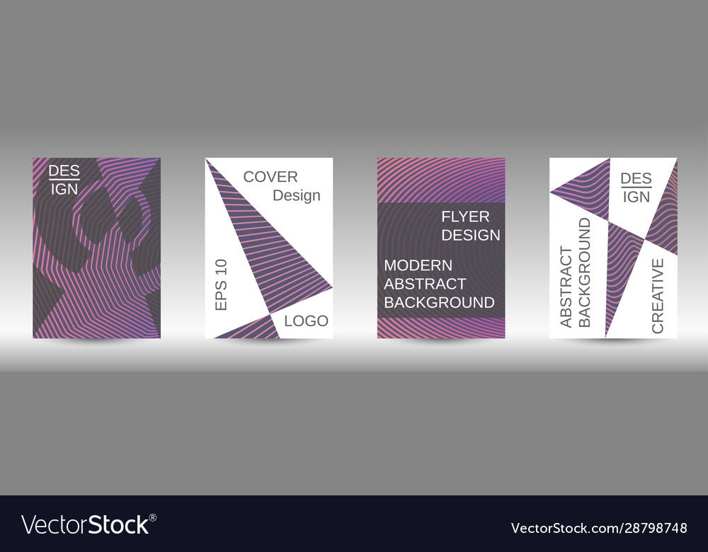 Creative Backgrounds With Abstract Gradient Linear