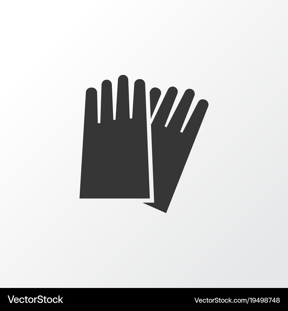 Hand protection icon symbol premium quality Vector Image
