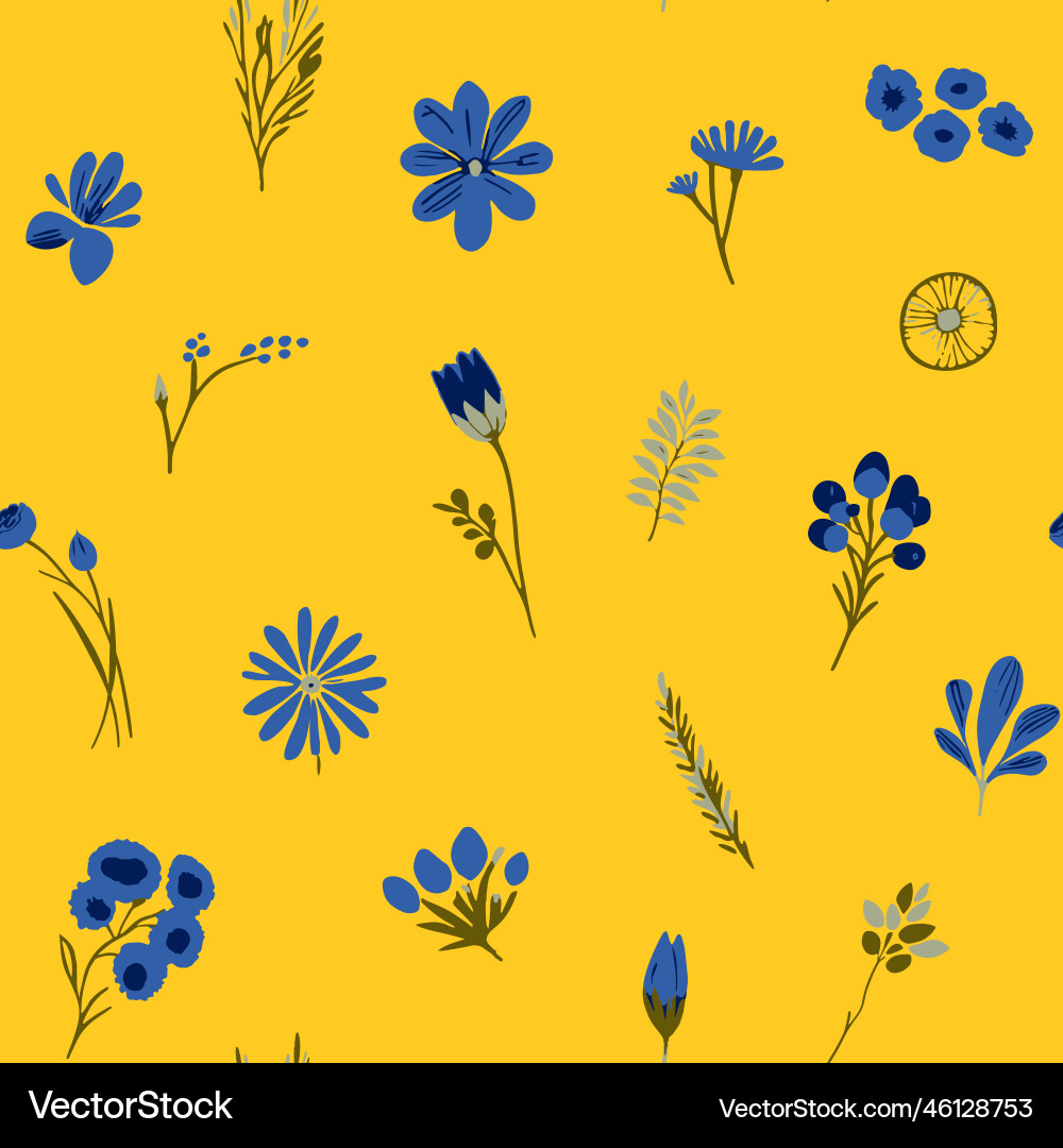 Retro vintage festive abstract spring or summer Vector Image