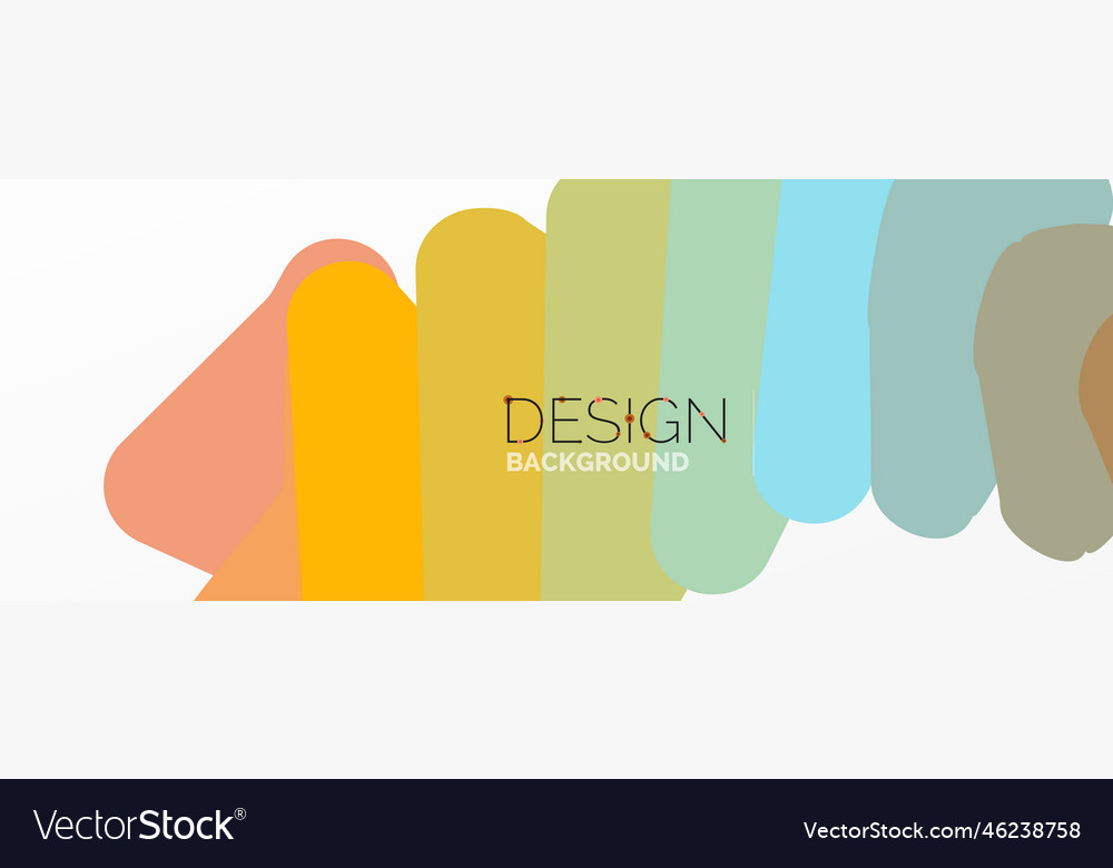 Background creative geometric shapes composition Vector Image