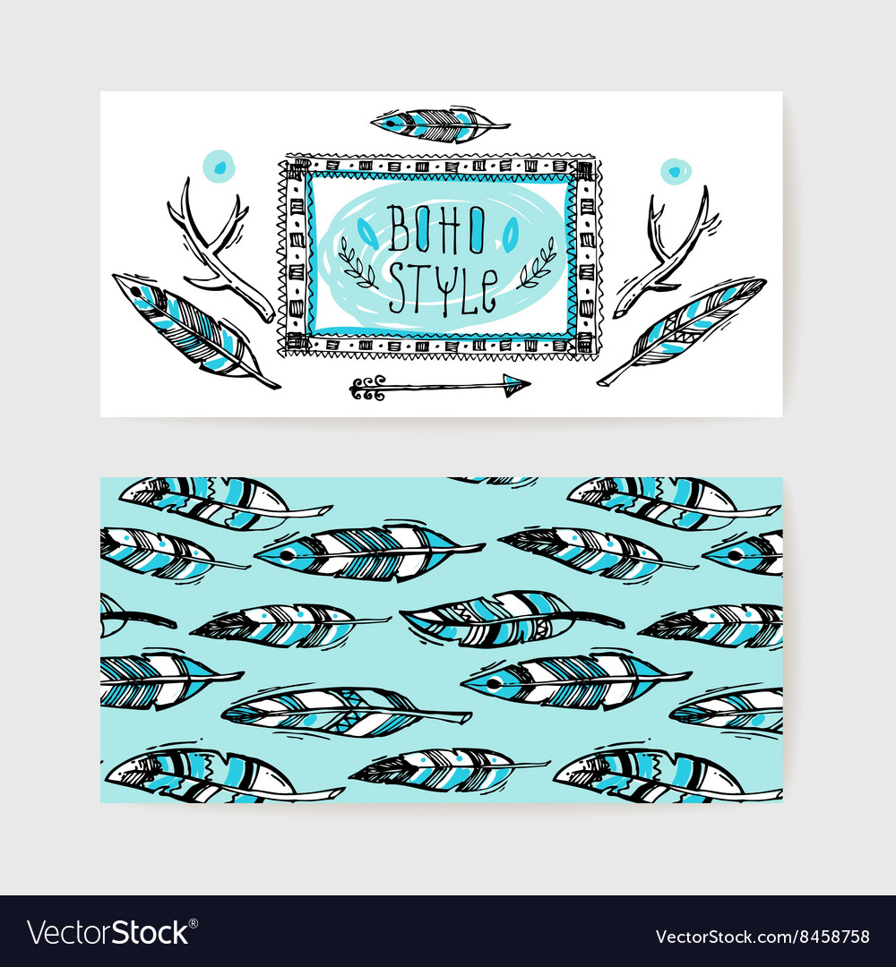 Boho Royalty Free Vector Image - VectorStock