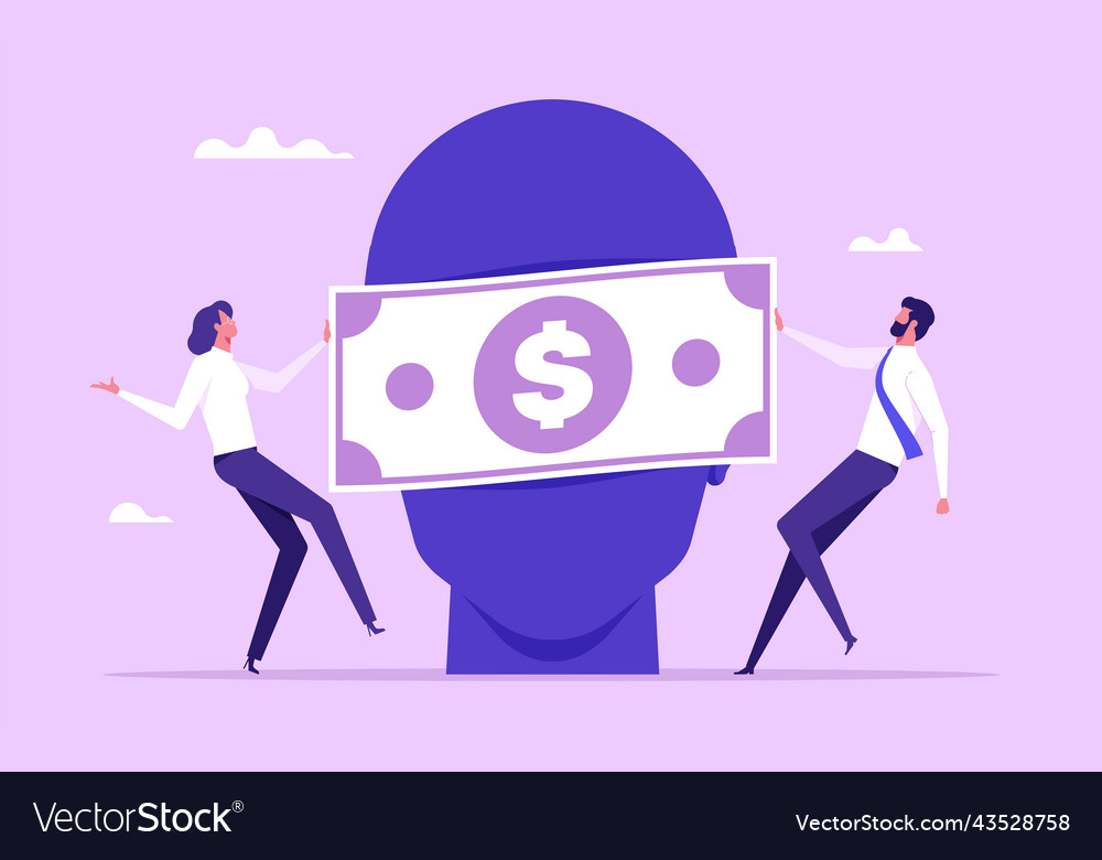 Bribery concept Royalty Free Vector Image - VectorStock