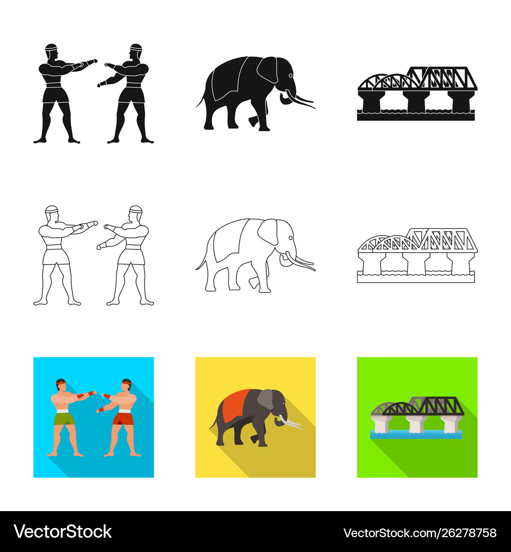 Design journey and exotic sign Royalty Free Vector Image