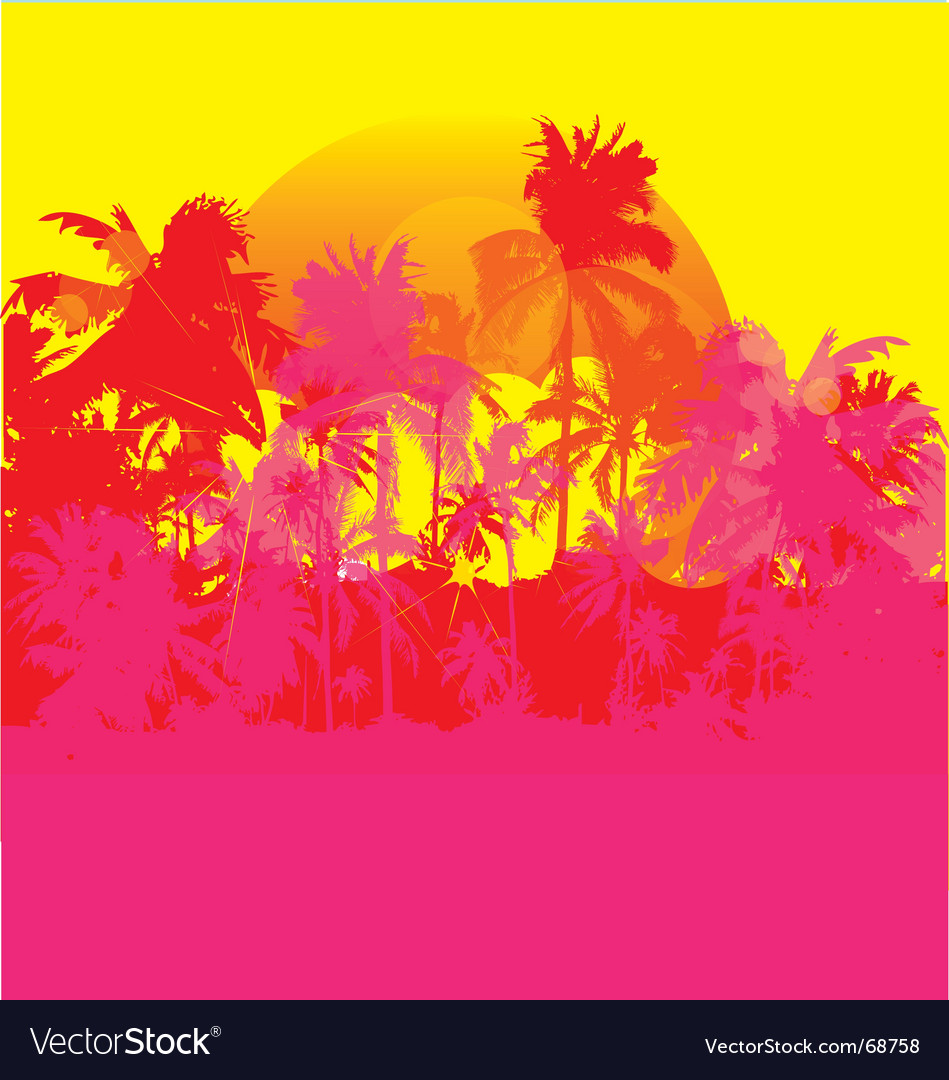 Summer background Royalty Free Vector Image - VectorStock