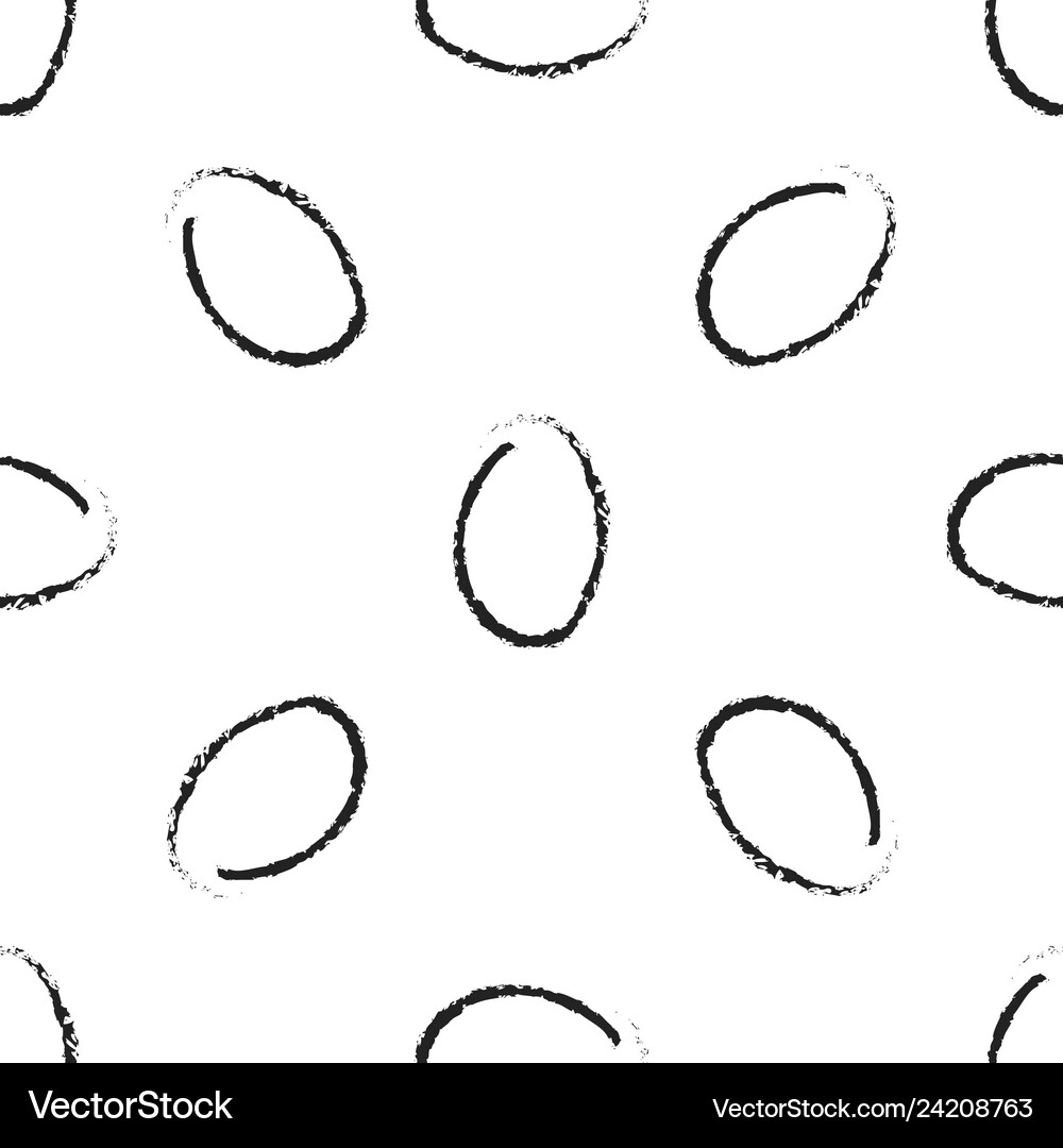 Creative seamless texture design with whole eggs Vector Image