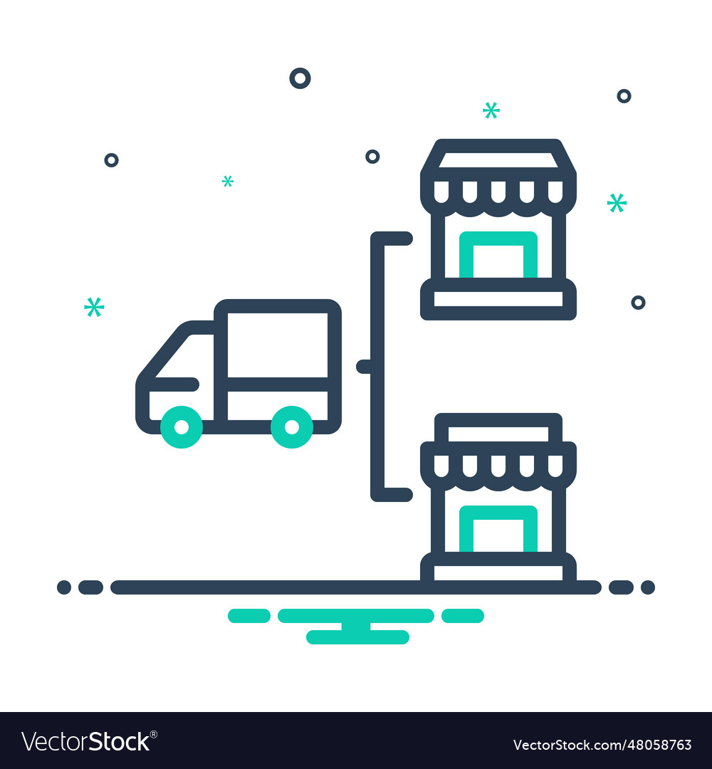 Distributor Royalty Free Vector Image - VectorStock