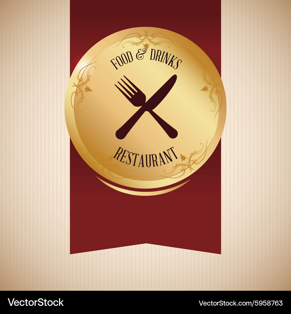 Menu design Royalty Free Vector Image - VectorStock