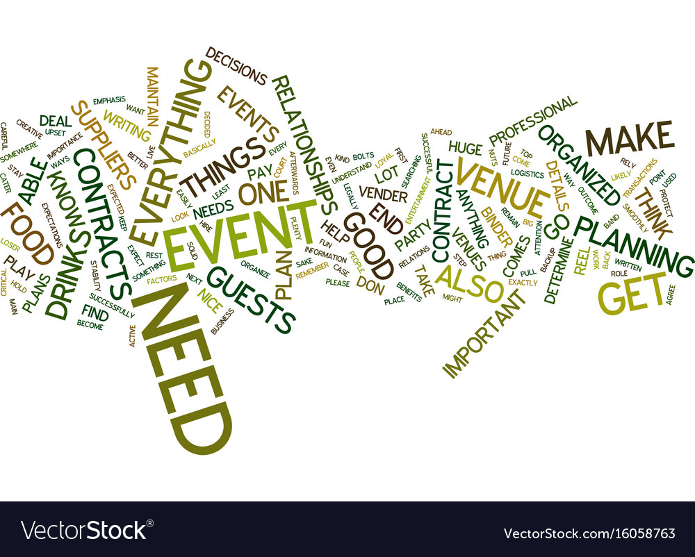 Nuts text background word cloud concept Royalty Free Vector