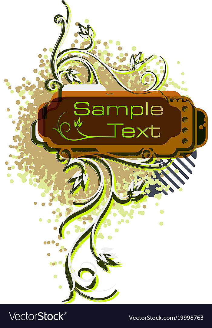 Retro styled background Royalty Free Vector Image