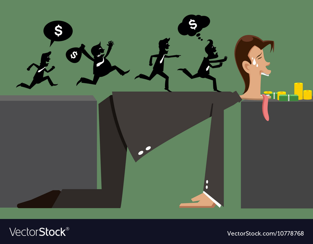 Corruption Royalty Free Vector Image - VectorStock