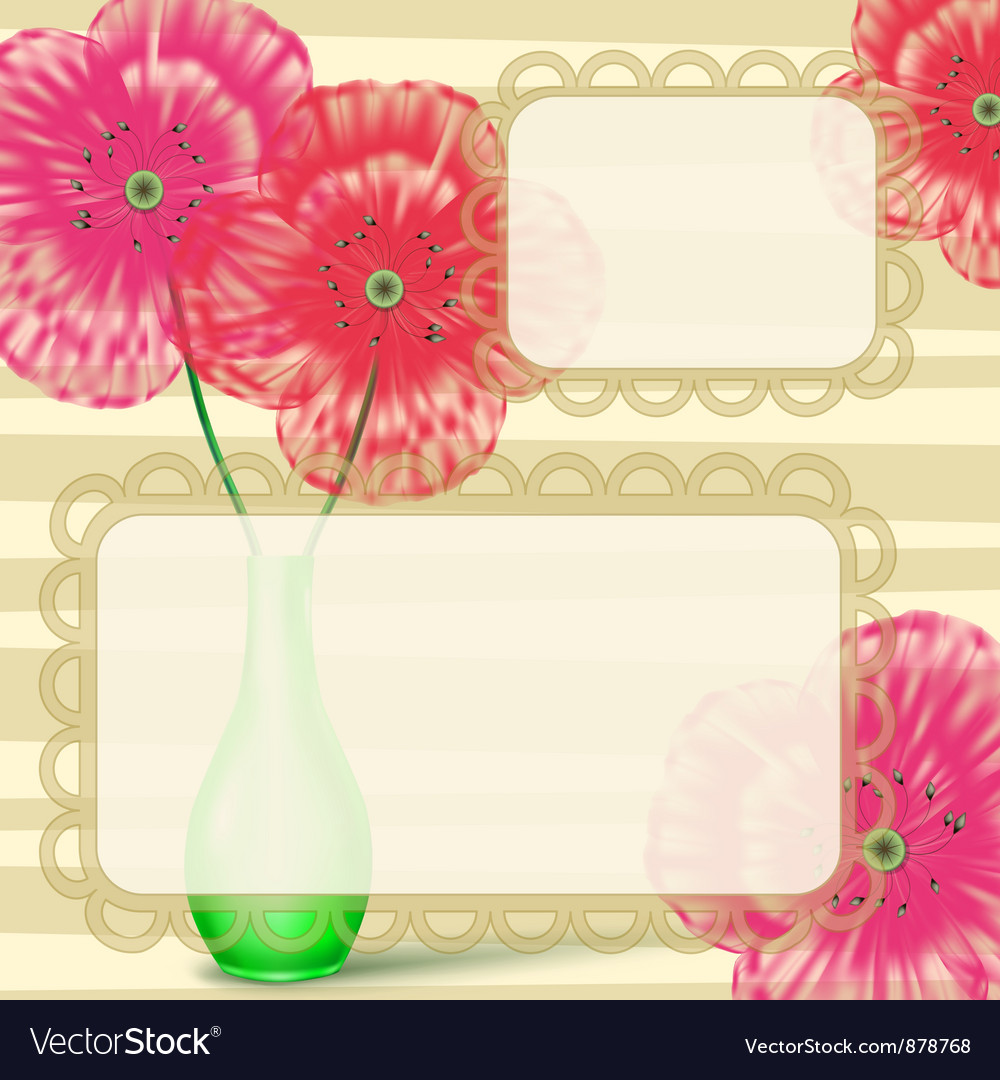 love-letter-frame-with-flowers-royalty-free-vector-image