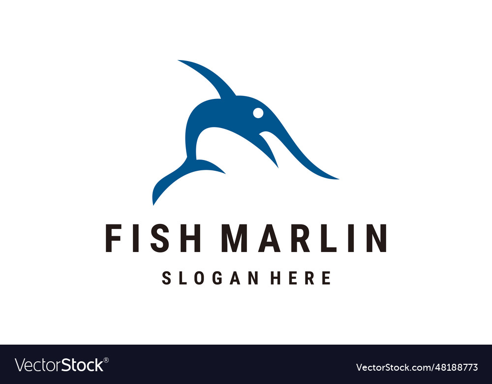 Marlin Royalty Free Vector Image - VectorStock