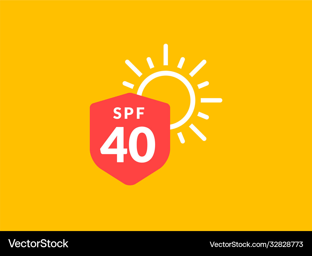 Uv radiation sun block icon solar ultraviolet Vector Image