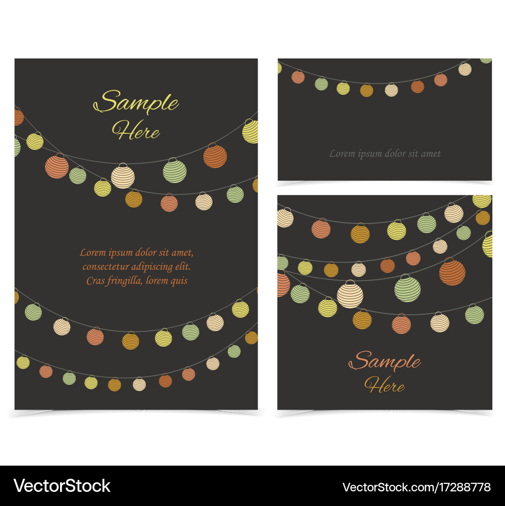 Invitation card party celebration Royalty Free Vector Image