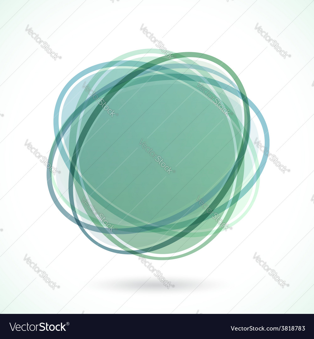 Abstract circle frame Royalty Free Vector Image