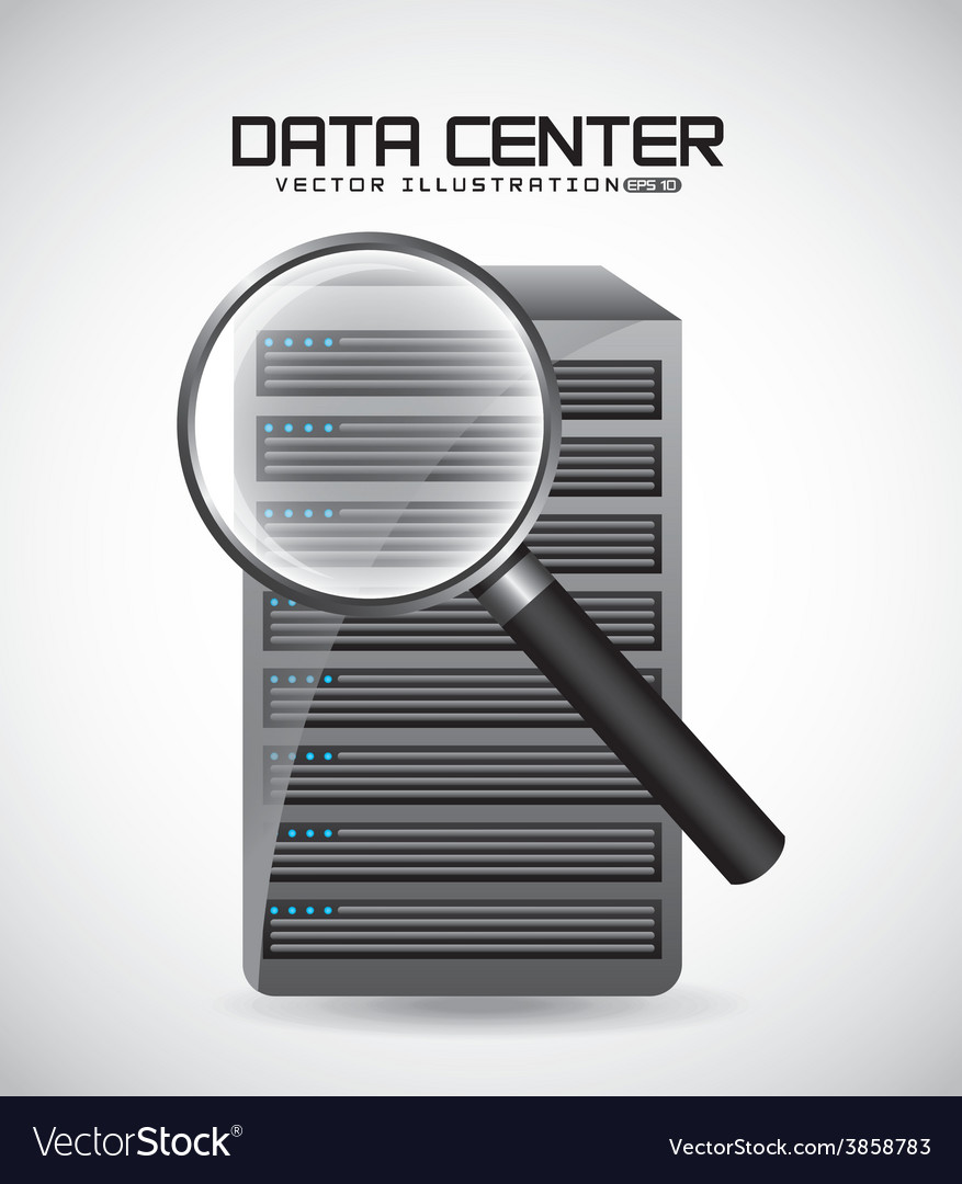 Data center Royalty Free Vector Image - VectorStock