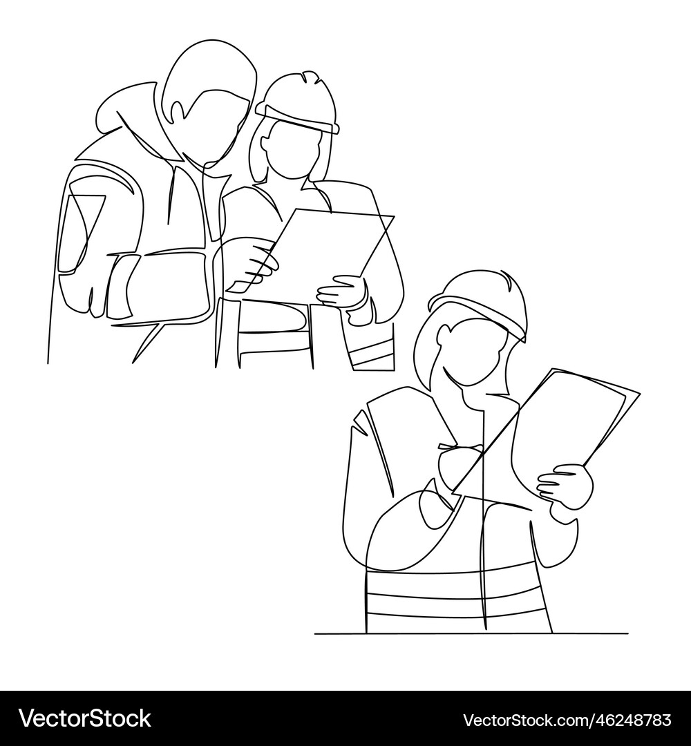 Engineers Royalty Free Vector Image - VectorStock