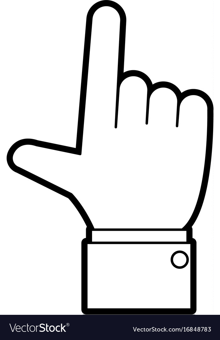 Hand Royalty Free Vector Image - VectorStock