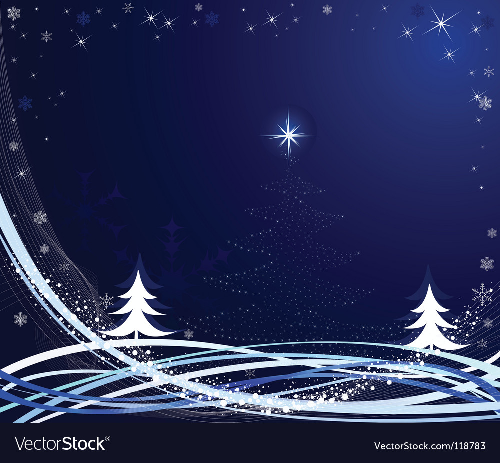 Winter background Royalty Free Vector Image - VectorStock