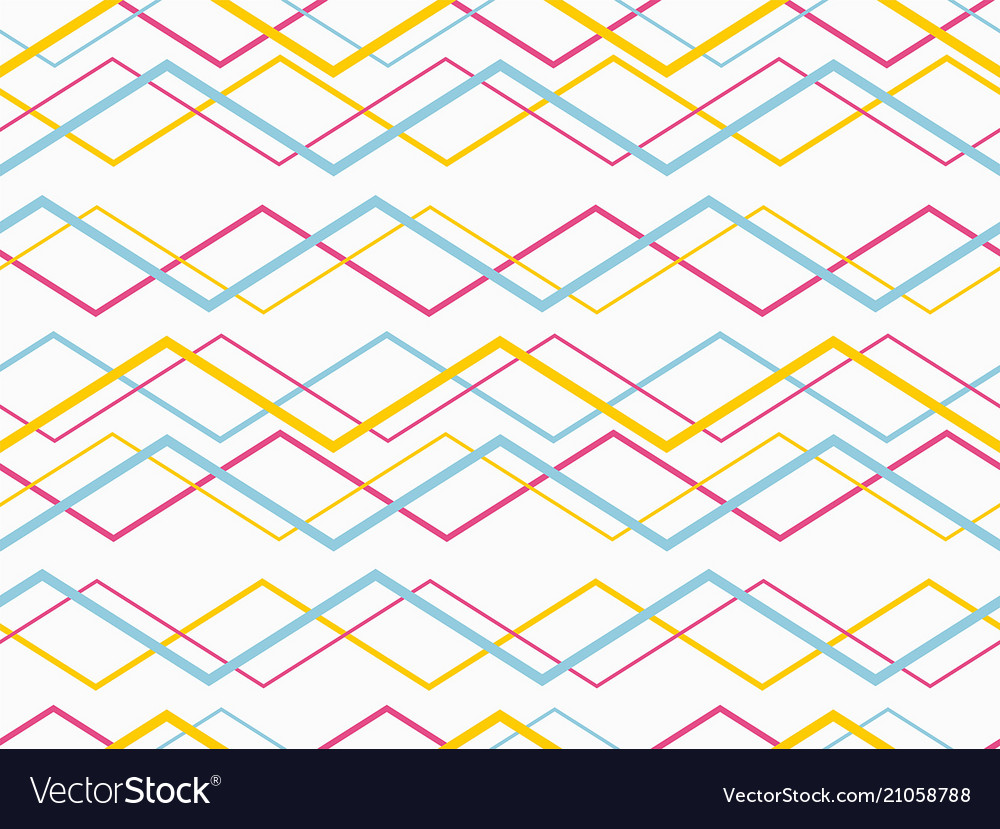 Abstract geometric pattern with lines Royalty Free Vector