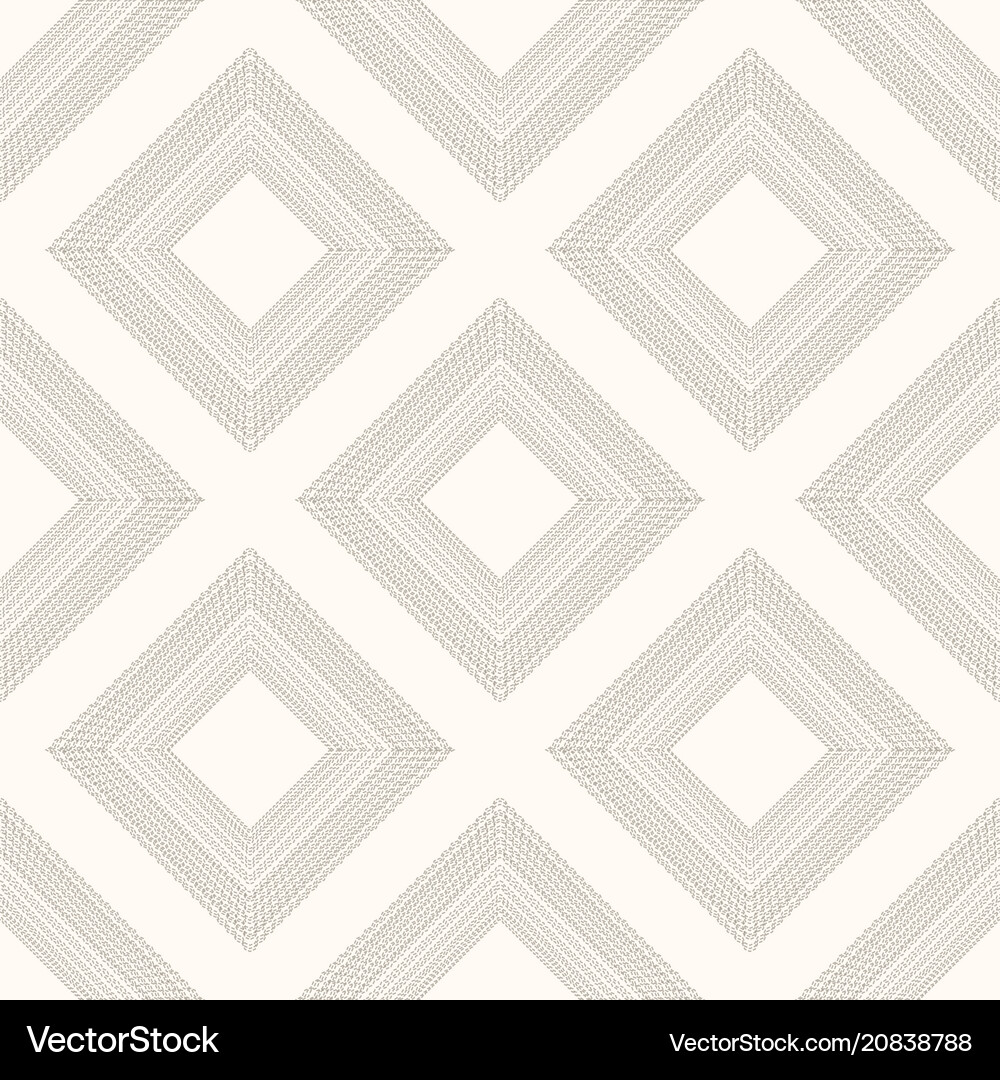 Geometrical pattern in dark gray colors seamless Vector Image
