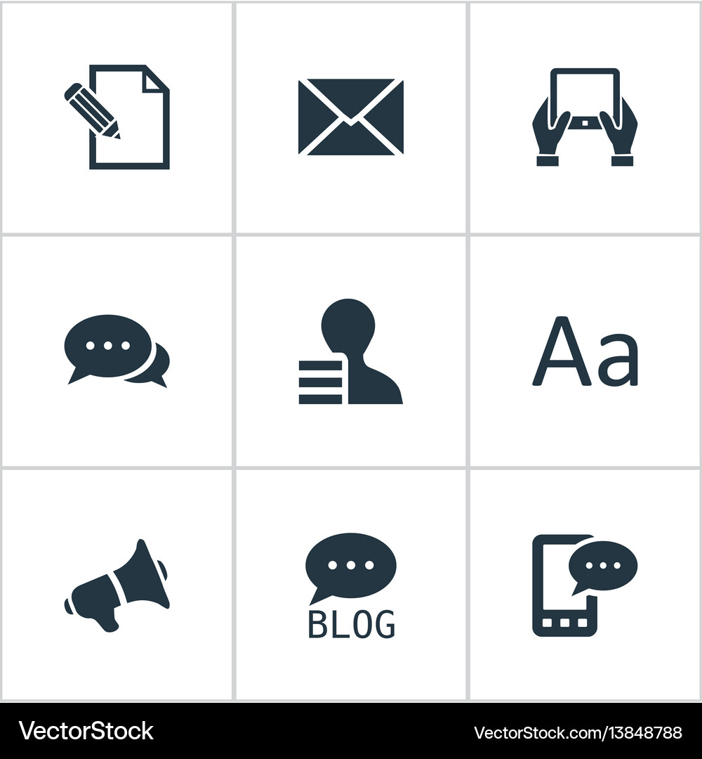 Set of simple user icons Royalty Free Vector Image