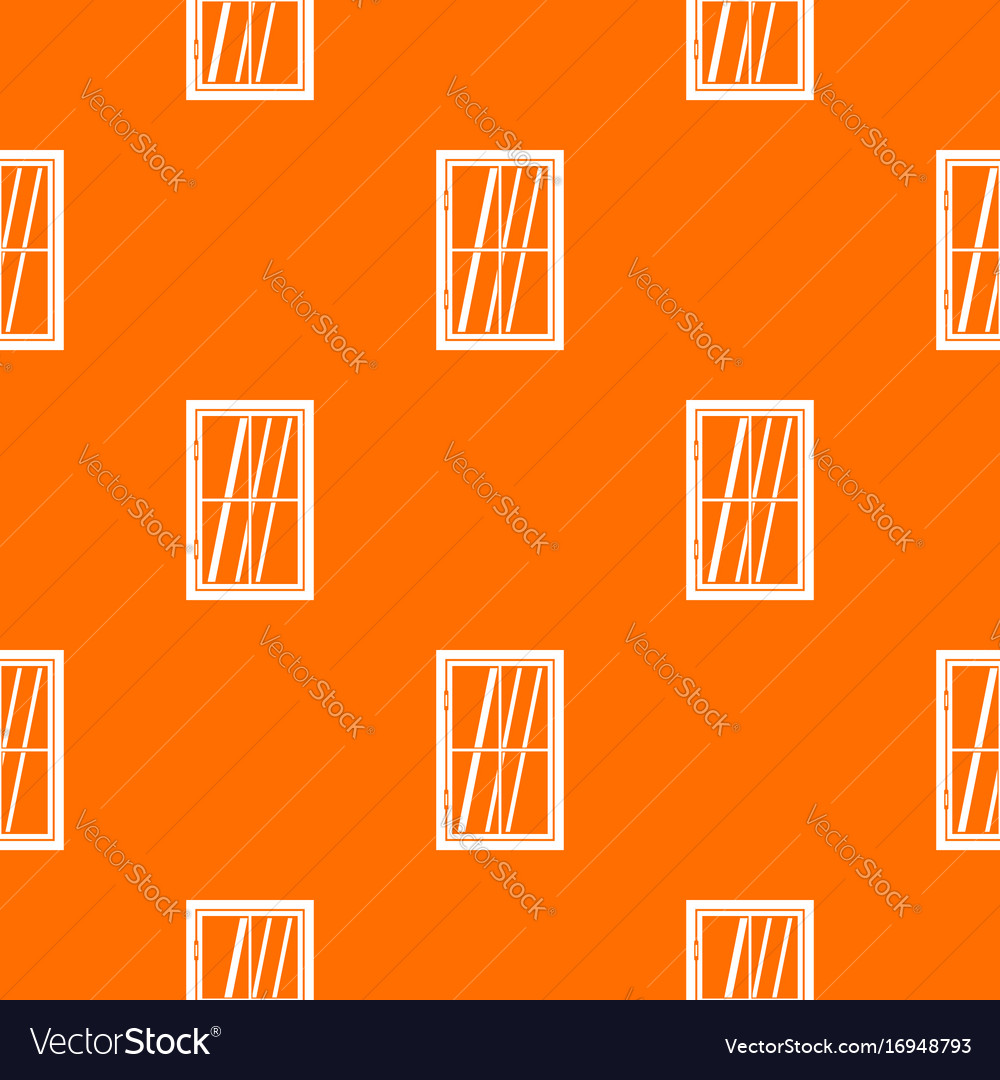 Closed window pattern seamless Royalty Free Vector Image