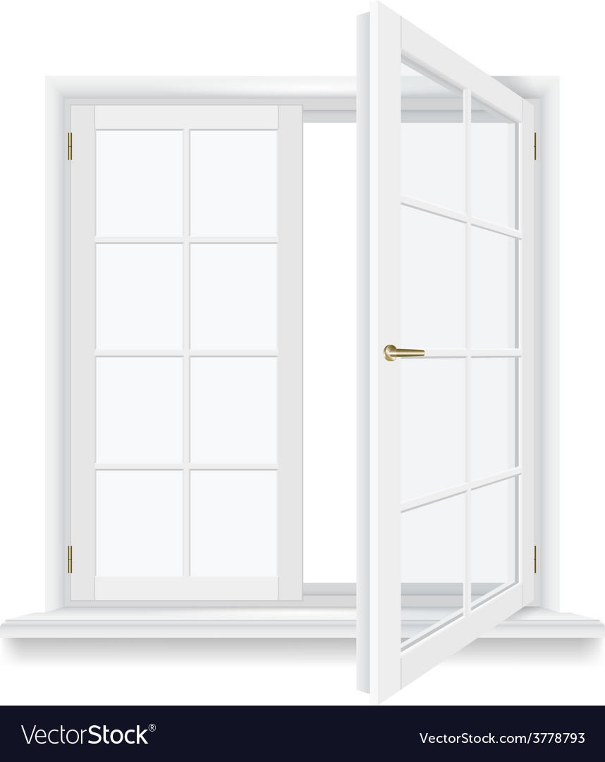 Open window Royalty Free Vector Image - VectorStock