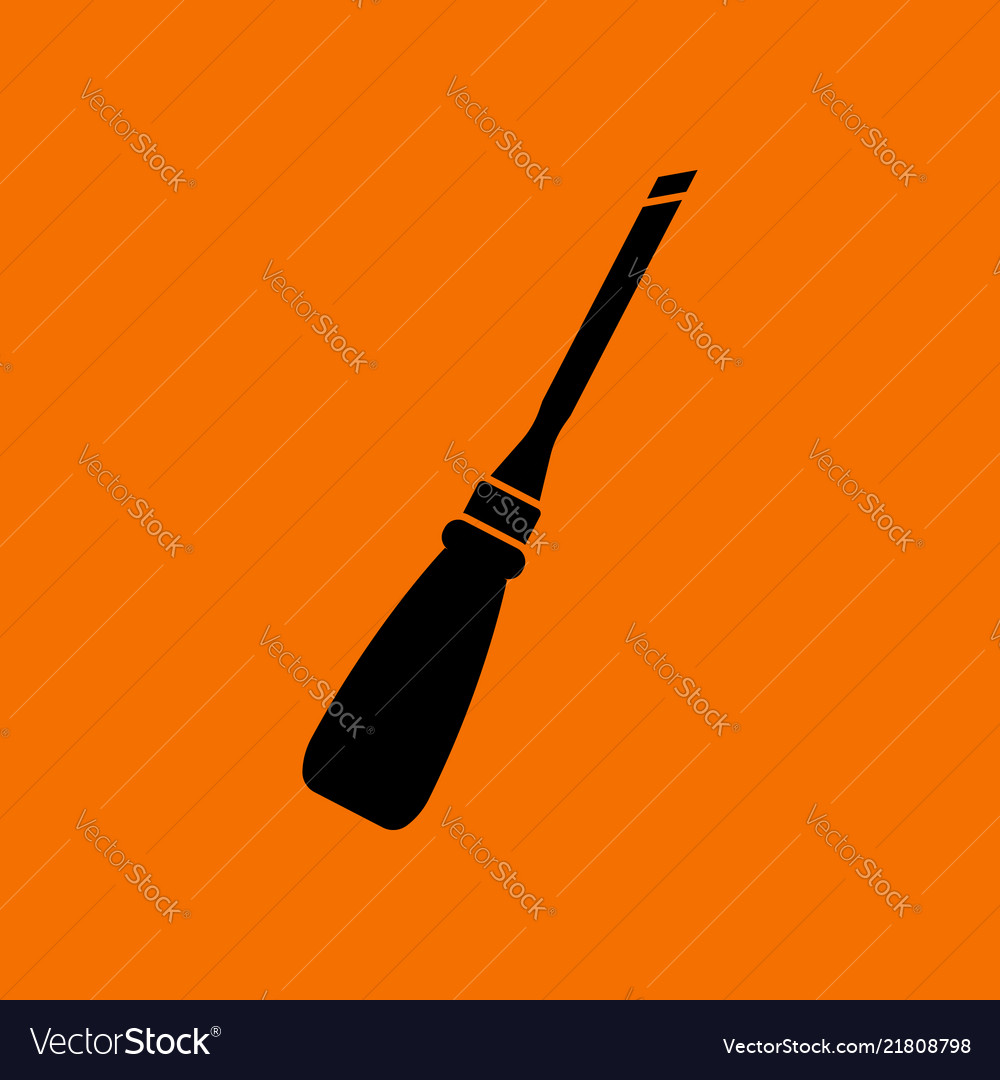 Chisel icon Royalty Free Vector Image - VectorStock
