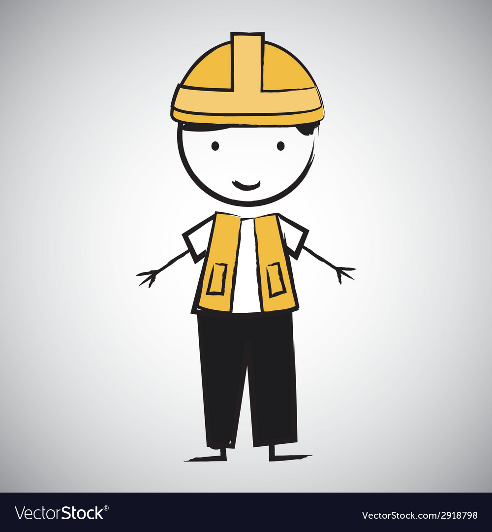 Engineer design Royalty Free Vector Image - VectorStock