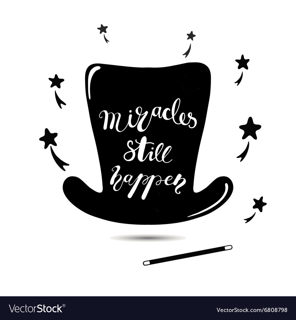 Magic hat Royalty Free Vector Image - VectorStock