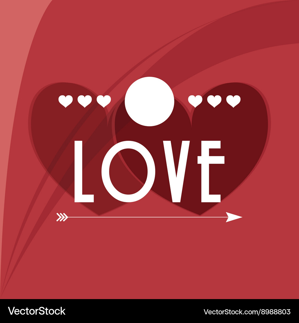 Love design romantic icon colorful Royalty Free Vector Image