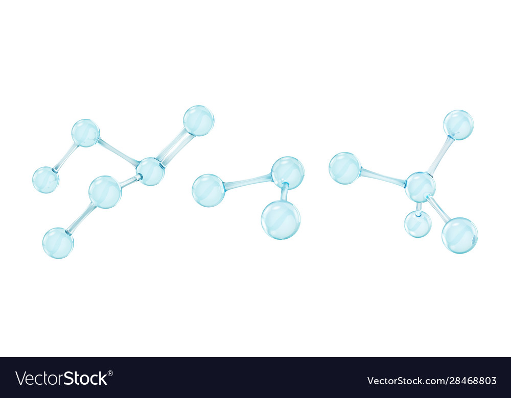 Molecule models Royalty Free Vector Image - VectorStock