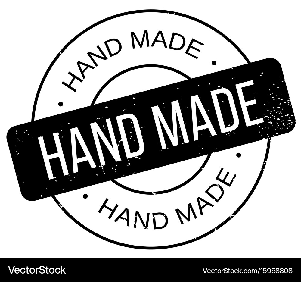 Hand made rubber stamp Royalty Free Vector Image
