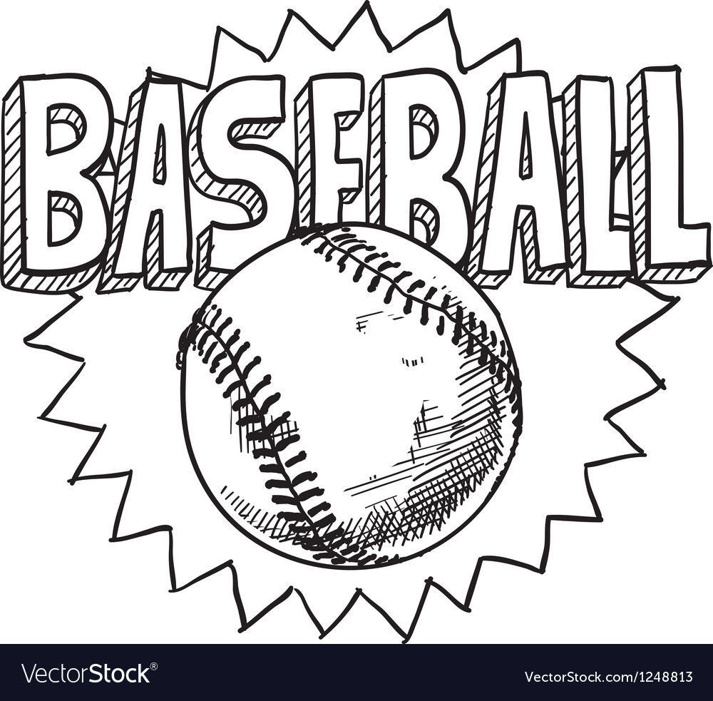 Baseball Royalty Free Vector Image - VectorStock