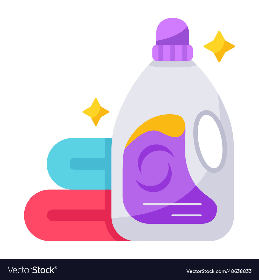 Laundry detergent Royalty Free Vector Image - VectorStock