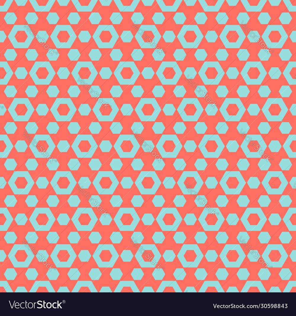Colorful geometric seamless pattern with small Vector Image