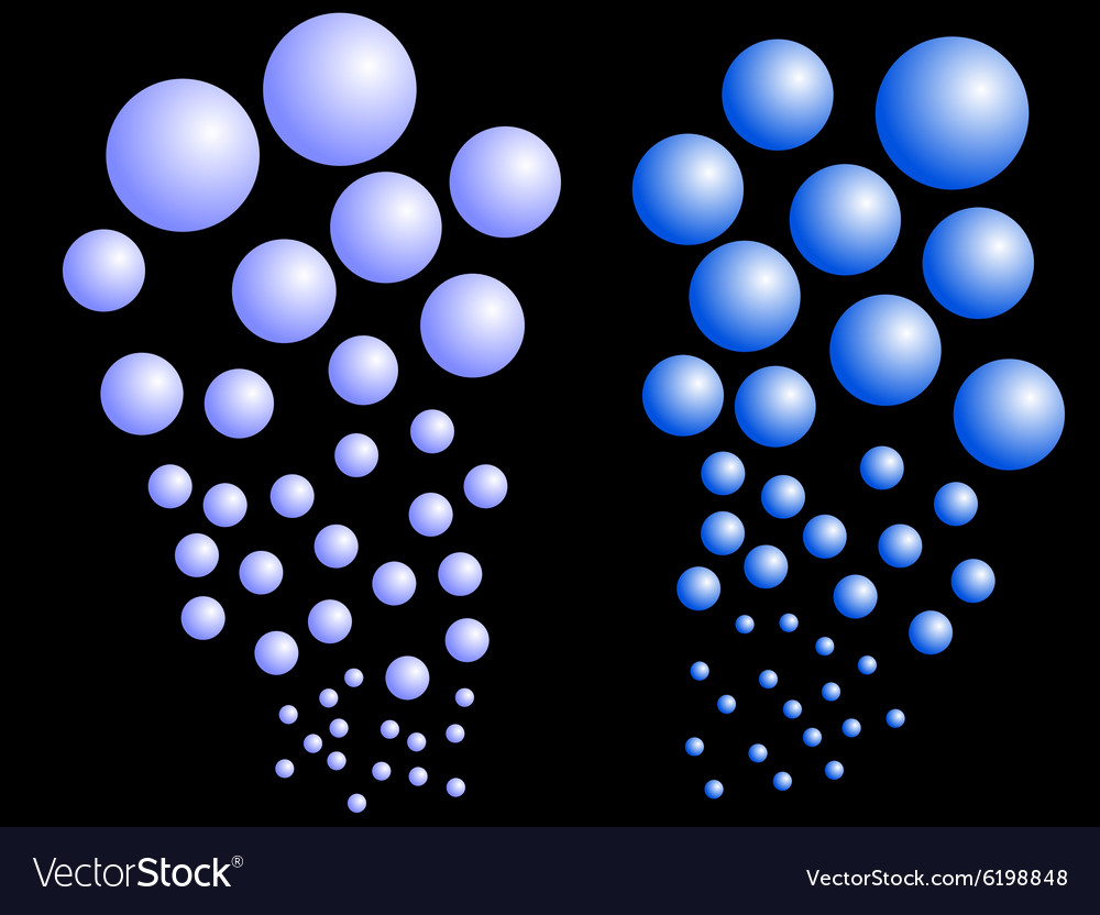 Bubbles background Royalty Free Vector Image - VectorStock