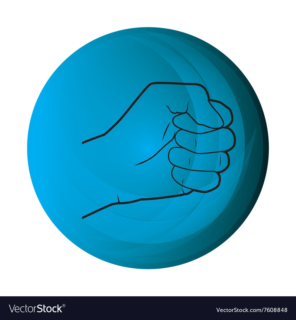 Sign language design Royalty Free Vector Image
