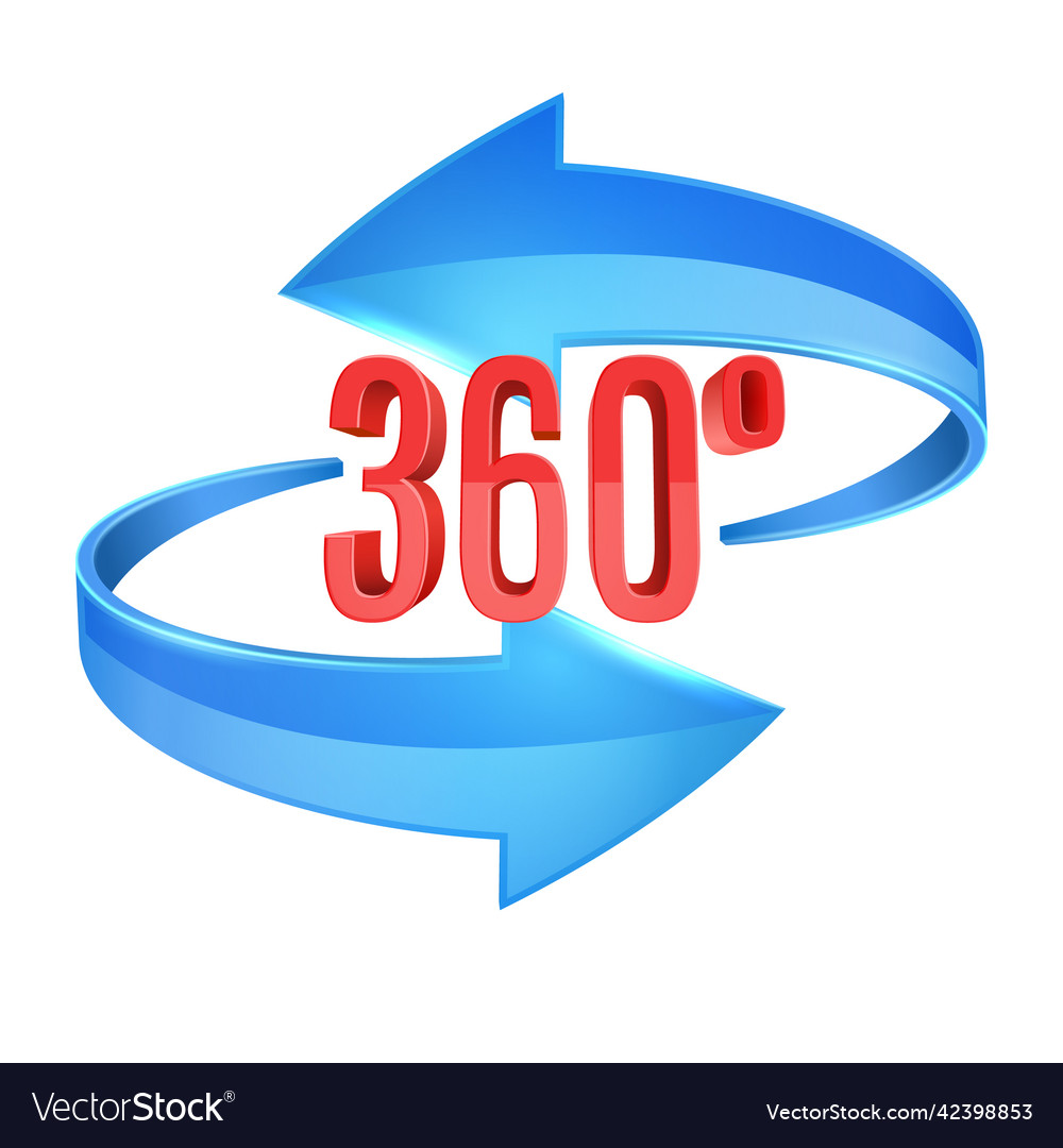 Red Glossy 3d Arrow 360 Sing Icon Royalty Free Vector Image red-glossy-3d-arrow-360-sing-icon-royalty-free-vector-image