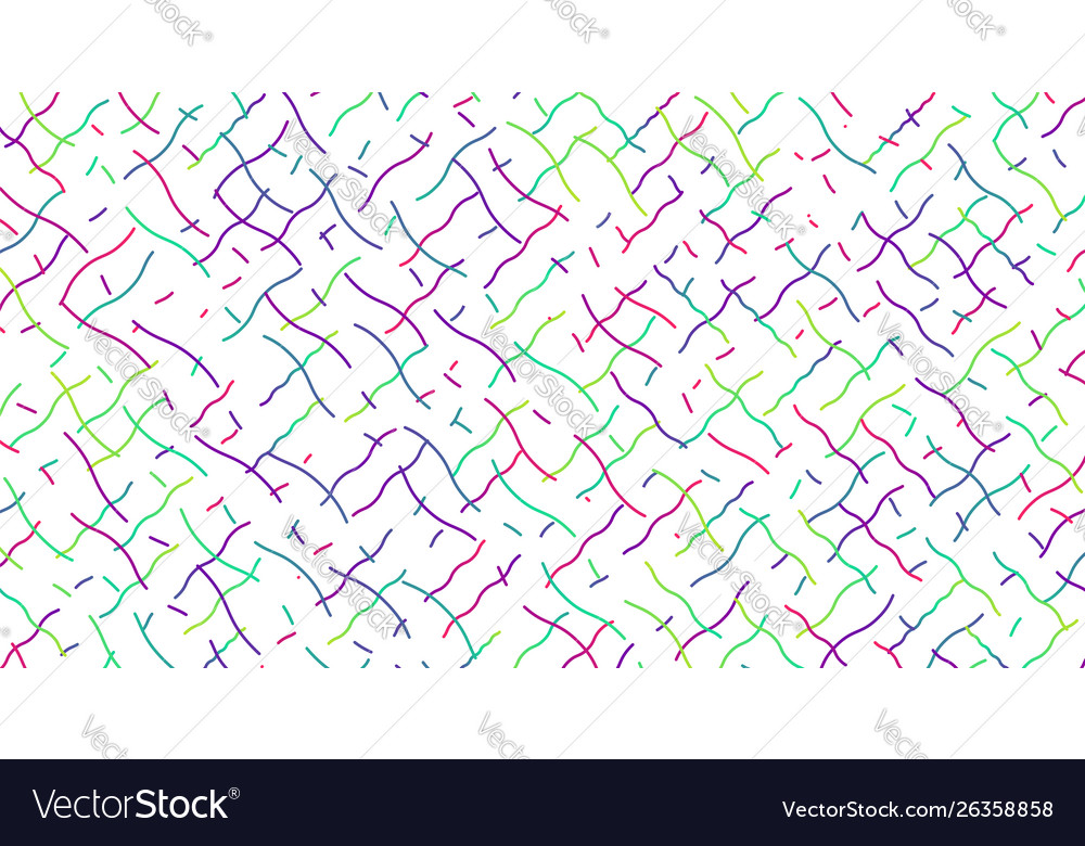 Colorful neon dashed lines Royalty Free Vector Image
