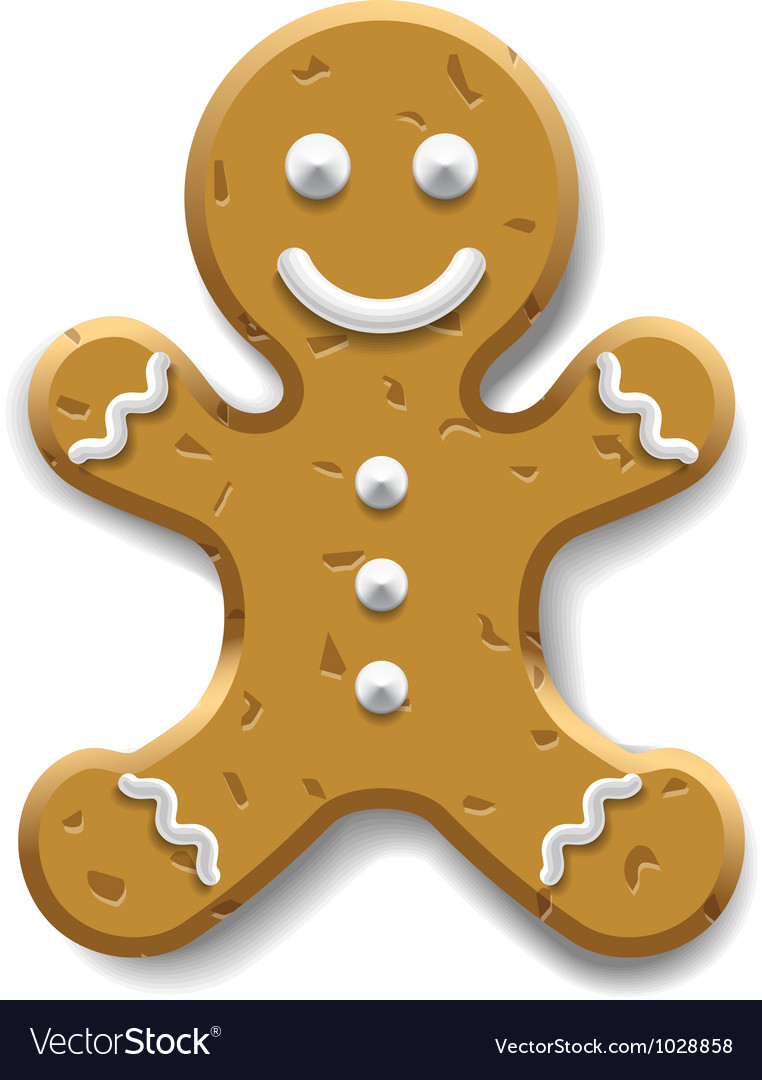 Ginger bread Royalty Free Vector Image - VectorStock
